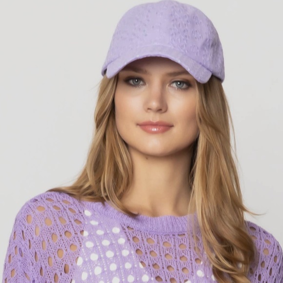 Accessories | Eyelet Hat With Tie Back | Poshmark